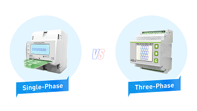 Single Phase vs Three phase meter